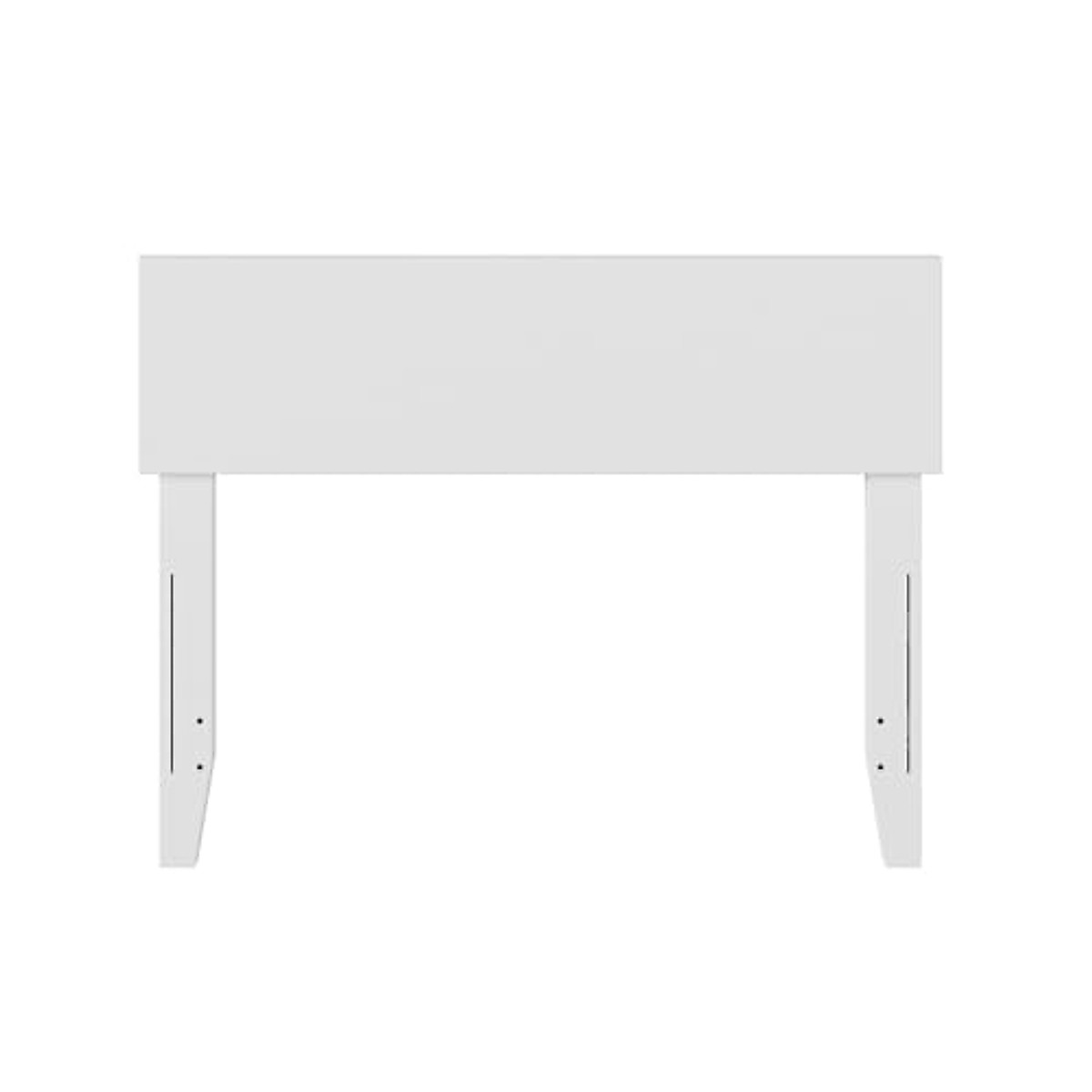 AFI Orlando Twin Size Headboard with Attachable Charger in White