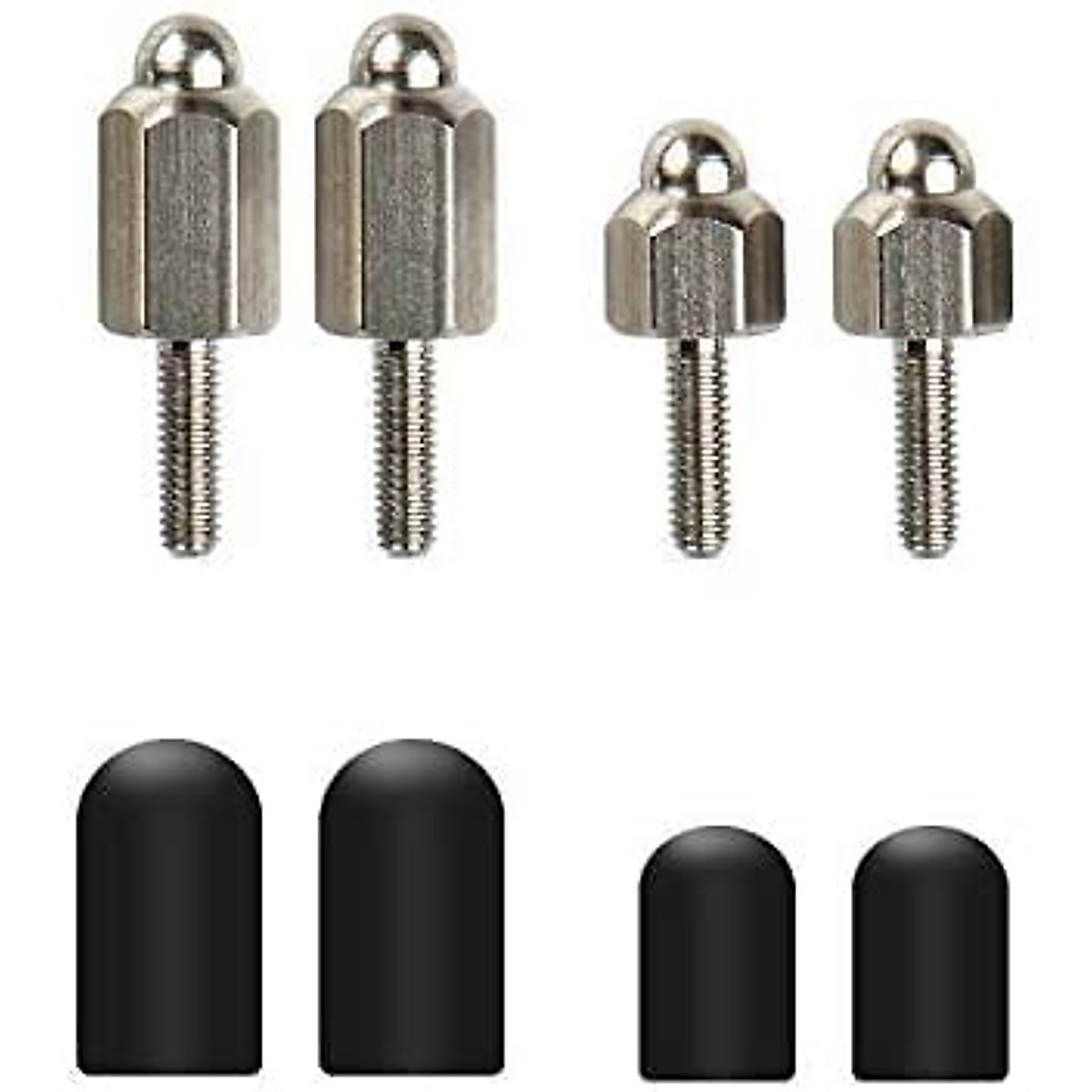 PATPET Electric Shock Column, Conductive Rubber Sleeve, Shock Shrapnel for 320 and 310 Dog Training Collar (4 Pairs)