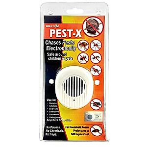 Pest-X All-Pest Rodent and Insect Chaser 220 Volt Pest Control 500 sq. mt.