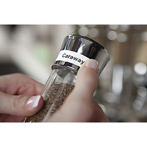 DYMO LT Paper Labels, Black Print on White Labels, 1/2-Inch x 13 Feet, 2 Rolls