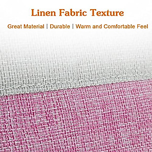 LANDBEAUTY 3 Pack Open Home Storage Bins Fabric Cloth Storage Baskets Collapsible Square Baskets Organization Bins 13 Inch Large Cube Storage Bin for Organizing Shelves/Closet (Light Purple 3 Pack)