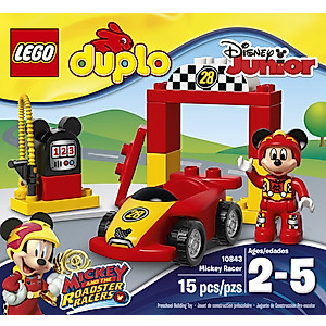 LEGO DUPLO Brand Disney 6174752 Mickey Racer 10843 Building Kit (15 Piece)