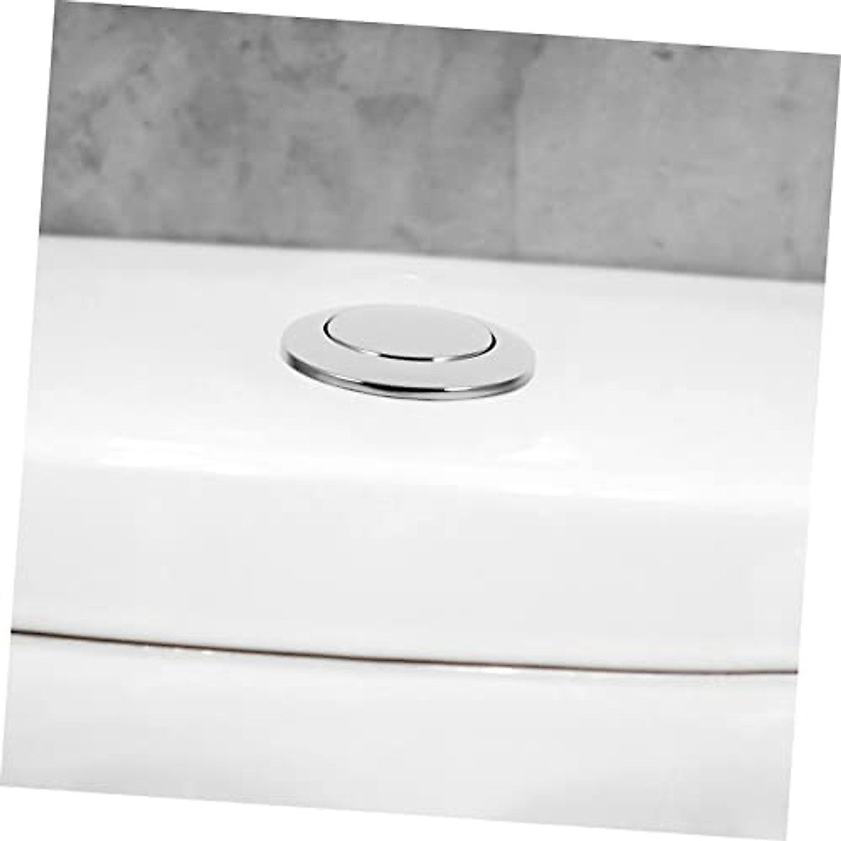 Cabilock Water Tank Single Button Air Switch Toilet Tank Toilet Accessories Single Flush Toilet Button Toilet Button with Thread Diameter Dual Water Valve Single Flushing Toilet Button Air