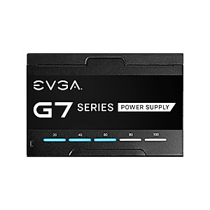 EVGA Supernova 750 G7, 80 Plus Gold 750W, Fully Modular, Eco Mode with FDB Fan, 10 Year Warranty, Includes Power ON Self Tester, Compact 130mm Size, Power Supply 220-G7-0750-X1