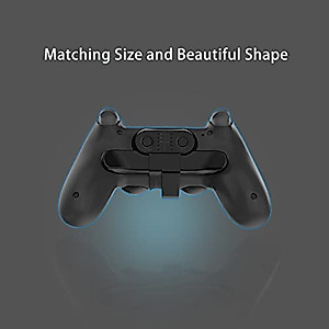 PS4 Controller Paddles, Durable PS4 Back Button Attachment Support for TURBO Burst function, Back Button Attachment/Turbo Function FPS, for PS4 controller