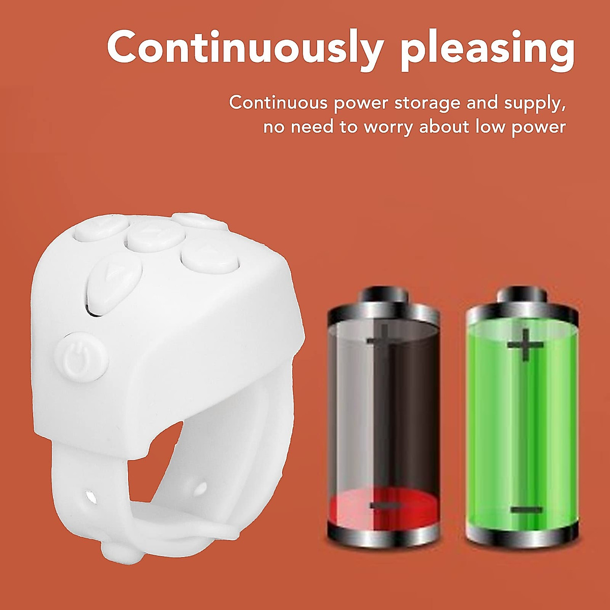 Remote Control, Stable Connection Remote Control Page Turner for Android Phones (White)