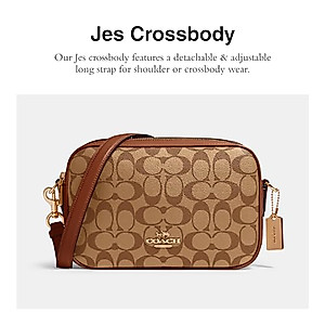 COACH Jes Crossbody, Khaki Saddle