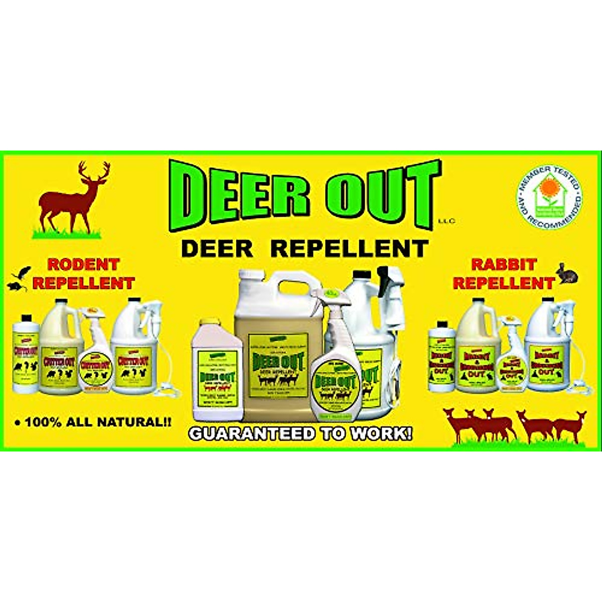 Deer Out 48oz Ready-to-Use Deer Repellent