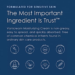 Vanicream Moisturizing Skin Cream with Pump Dispenser - 16 fl oz (1 lb) - Moisturizer Formulated Without Common Irritants for Those with Sensitive Skin