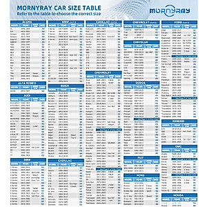 MORNYRAY Waterproof Car Cover All Weather Snowproof UV Protection Windproof Outdoor Full car Cover, Universal Fit for Sedan (Fit Sedan Length 194-206 inch, Blue)