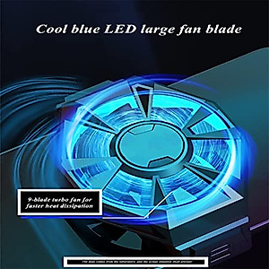 JYXDKD Universal Mini Mobile Phone Cooling Fan Turbo Game Cooler Cell Phone Cool Heat Sink