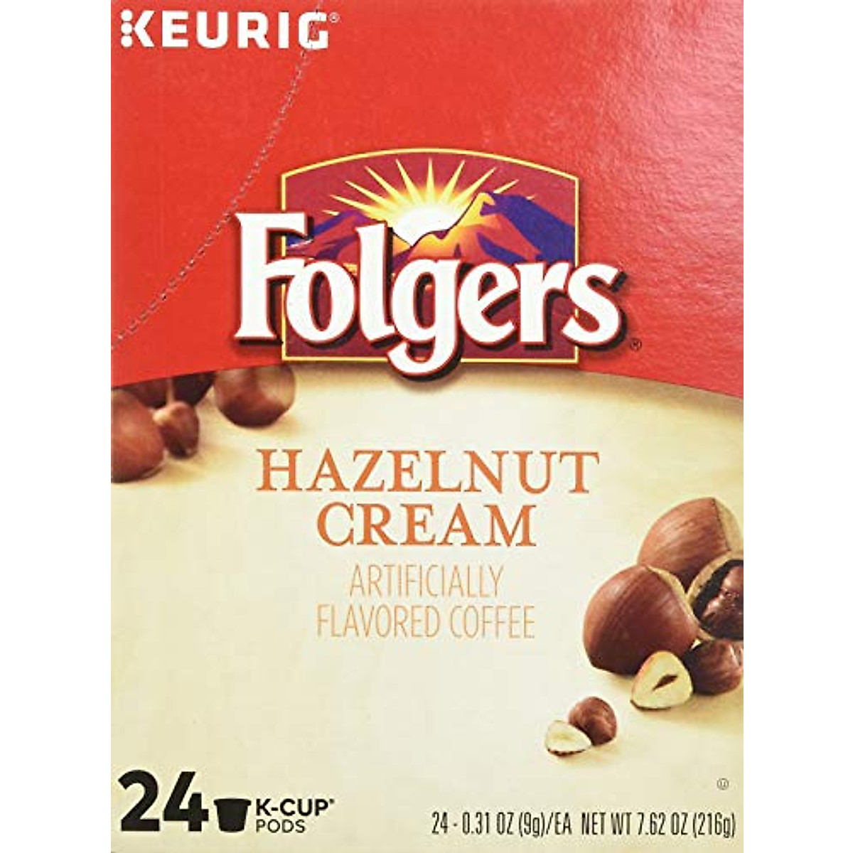 Hazelnut Cream K-cup for Keurig Brewers, 24-count, 24 Count
