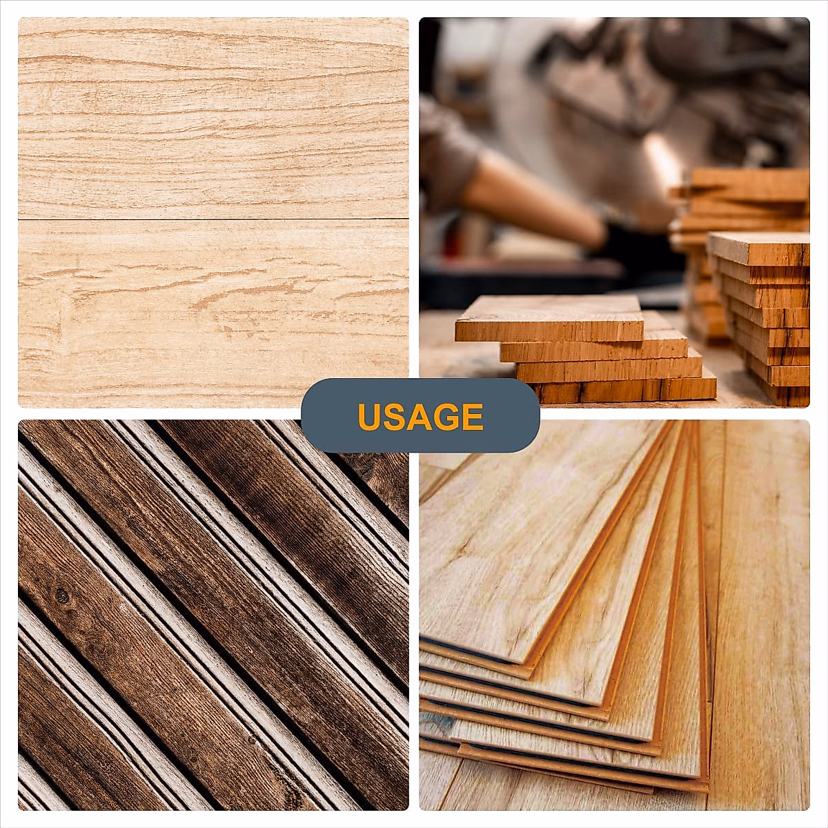 POWERTEC 13 Inch Planer Blades for DeWalt DW735, DW735X Planer, Replacement for DW7352 Planer Knives, Set of 3 (12800)