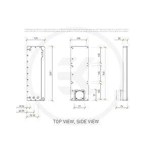 EKWB EK-Quantum Kinetic FLT 360 Pump/Reservoir Combo, D5 PWM, D-RGB, Plexi