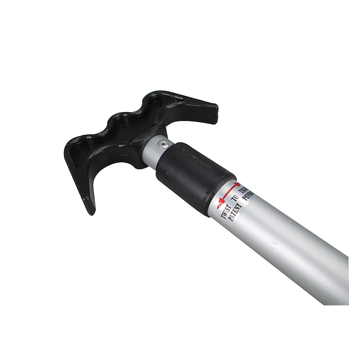 Pactrade Marine Boat Kayak Raft Floating Set of 2 Telescopic 45'' - 72'' Oar Paddle & Hook Anodized Aluminum Shaft (2 pcs)