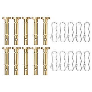 Replacement Shear Pin Kit 738-04124A for MTD Cad Snowblower - Shear Pins & Cotter Pins 714-04040 Compatible with Troy Bilt Craftsman 2-Stage 3-Stage Snow Blower, Snow Thrower, Lawn Tractor, 10 Set