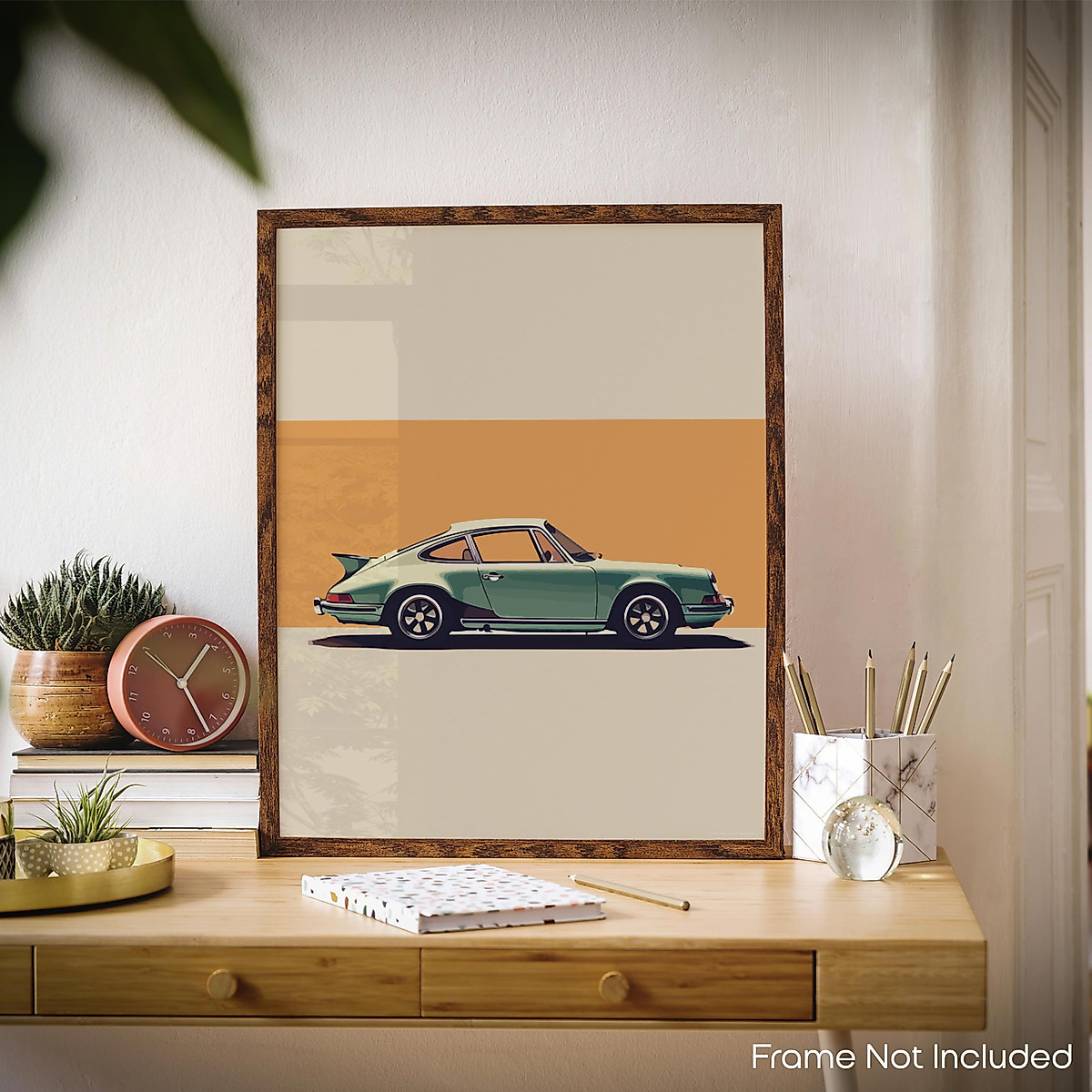Inspirational Wall Art Co. - Power | 2023 Porsche 911 - Car Posters for Boys Room - Car Wall Decor - Car Room Decor - Car Posters for Men | 11x14 Inches Unframed