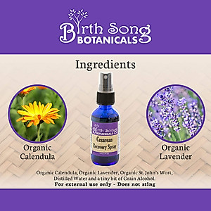 Birth Song Botanicals Umbilical Cord Care Powder, Herbal Support for Postpartum, Baby Shower Gift, Pregnancy, All Natural, Plant Based, Woman, Birth, 0.2oz