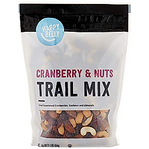 Amazon Brand - Happy Belly Cranberry & Nuts, Trail Mix, 1 pound (Pack of 1)