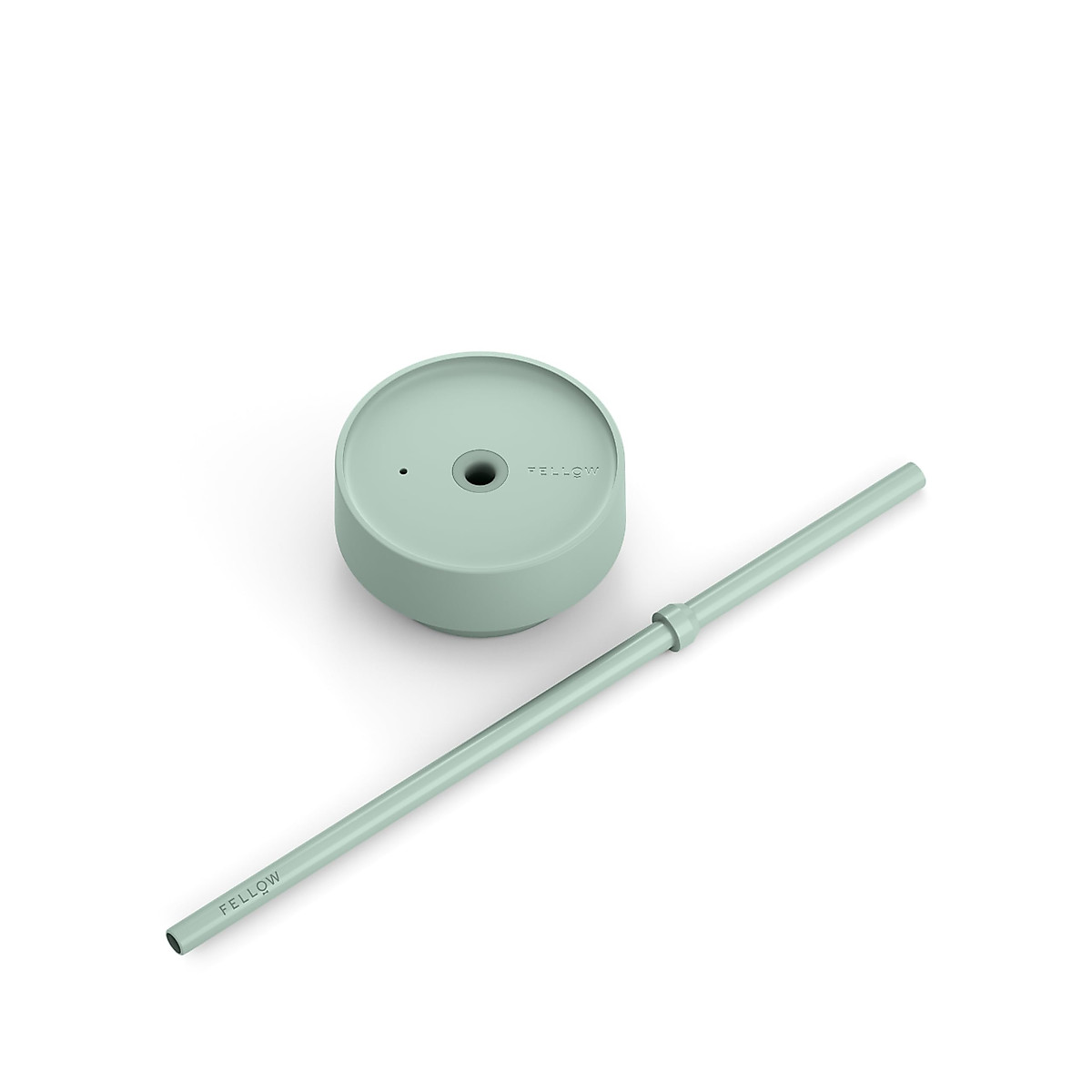 Fellow 20 oz Carter Cold Water Bottle for Water, Iced Tea, Coffee, Smoothies, Iced Coffee & more - Stainless Steel Vacuum-Insulated Iced Coffee tumbler with Spill Resistant lid and straw - Mint Chip