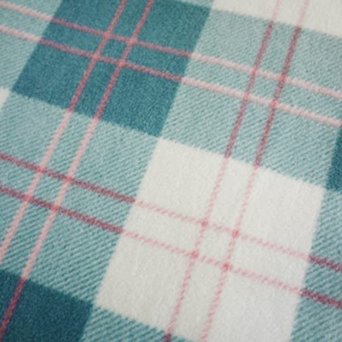 Weavric Light Blue Wearable Blanket, Sleeveless Poncho with Buttons, Bed Throw, Shawl, Cape, Comfy Soft Warm Fleece Plush, Wearing Front and Back