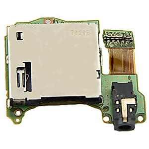 WirelessFinest Card Slot Reader Game Cartridge Tray Headphones Jack Port Replacement for Nintendo Switch Repair Part
