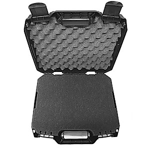 CASEMATIX Hard Shell Projector Travel Case with Customizable Interior Compatible with BenQ MX707 Projectors, MH535FHD, MW535A, HT1070A, MS524AE and More - Includes Case Only