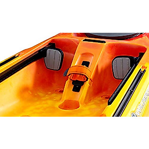 Wilderness Systems Tarpon 120 - Sit on Top Fishing Kayak - Premium Angler Kayak - Adjustable and Designed Seat - 12.3 ft - Fossil Tan