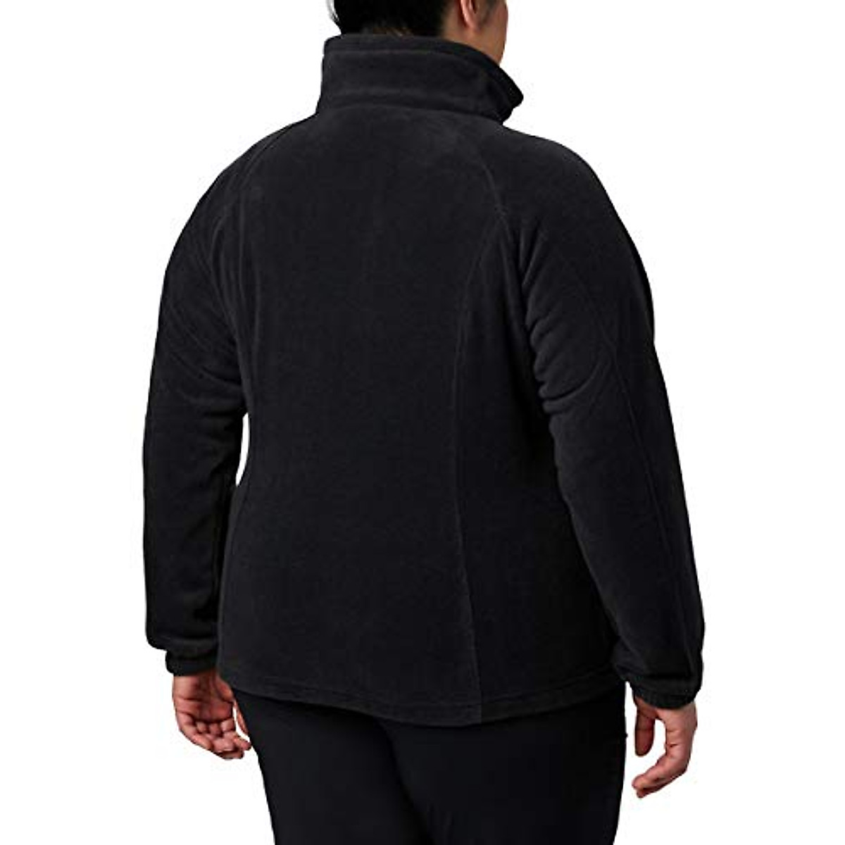 Columbia Women's Benton Springs Full Zip, Black, Petite Small