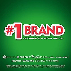 Cascade Advanced Power Liquid Machine Dishwasher Detergent with Dawn, 125-Fl. Oz, Plastic Bottle (125 Fl Oz)
