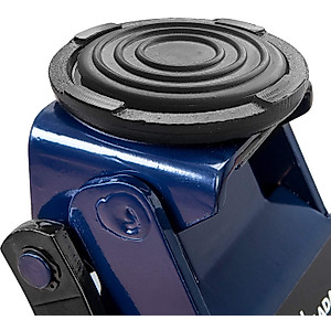 TCE AT84007U Torin Hydraulic Low Profile Service/Floor Jack with Dual Piston Quick Lift Pump, 4 Ton (8,000 lb) Capacity, Blue