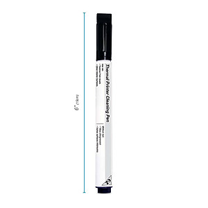 Waffletechnology KICTeam Printhead Cleaning Pen with Chisel Cap for Quickly Removing Contaminants from Thermal Printers Including Label Printer, and Shipping Label Printer (KT-PJC2B12) (12)