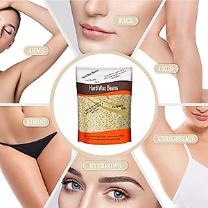 Roll On Wax, Lavender Hair Removal Roll on Wax Cartridge, Depilatory Wax Roller Refill Wax for Legs and Arms