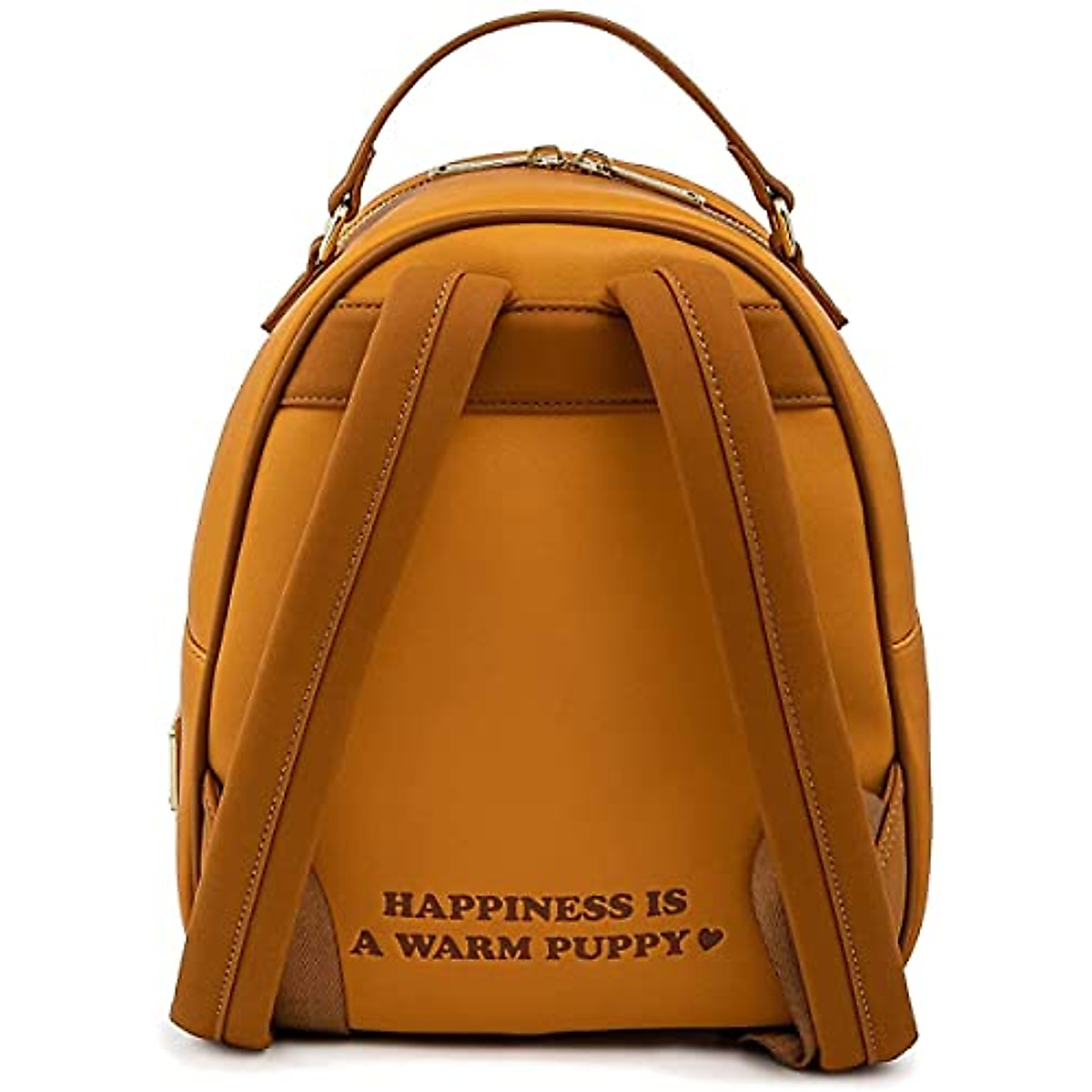 Loungefly Peanuts Charlie and Snoopy Sunset Womens Double Strap Shoulder Bag Purse