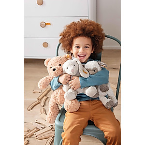 Steiff Jimmy Teddy Bear, Premium Teddy Bear Stuffed Animal, Teddy Bear Toys, Stuffed Teddy Bear, Teddy Bear Plush, Plushy Toy for Girls Boys and Kids, Soft Cuddly Friends (Light Brown, 16")