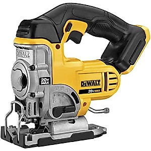 DEWALT 20V MAX XR Jigsaw, 3,000 Blade Speed, Cordless, Brushless Motor, LED Light, Bare Tool Only (DCS331B)