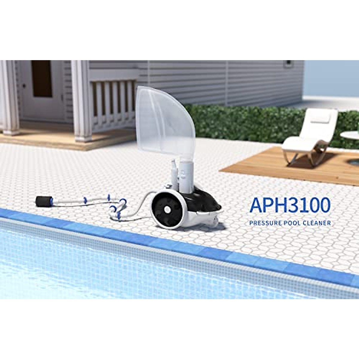 Eritephma 3100 Pool Pressure Side Sweeper : Professional Solution for Cleaning Your Swimming Pool