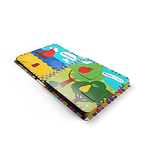 Stick IT Smart Montessori Busy Book for Toddlers, Preschool Educational Learning, Autism Sensory Learning Toy, Kindergarten Learning Activities, Anti-Cutting Edge