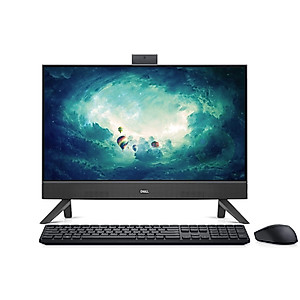 Dell 2023 Newest Inspiron All-in-One Computer, 23.8 Inch FHD Display, AMD Ryzen 5 5625U Processor, 16GB RAM, 512GB SSD, AMD Radeon Graphics, Bluetooth, Wi-Fi 6, Windows 11 Home