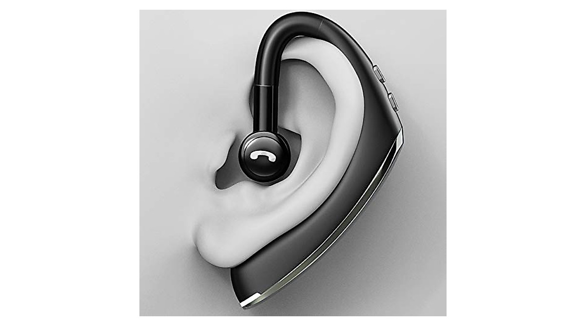 Lymoc Bluetooth Earpiece | 25 Hr Talktime, Noise Cancelling