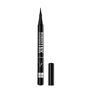 Rimmel London Wonder’Ink Eyeliner, Matte Finish, Waterproof, Long-Wearing, 001, Black, 0.03oz
