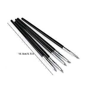 Hamineler 20Pcs Silicone Clay Sculpting Tool Clay Shaping Modeling Wipe Out Tools, Modeling Dotting Tool Pottery Clay Sculpture Carving Tools