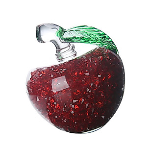Cabilock Wine Bottle Glass Plug Ball Stoppers Fruit Shaped Caps for Wine Decanter Carafe Bottle Replacement Sealing Stoppers