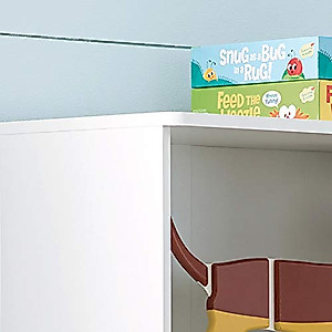 ClosetMaid 1497 KidSpace 3-Tier Vertical Storage Shelf, White