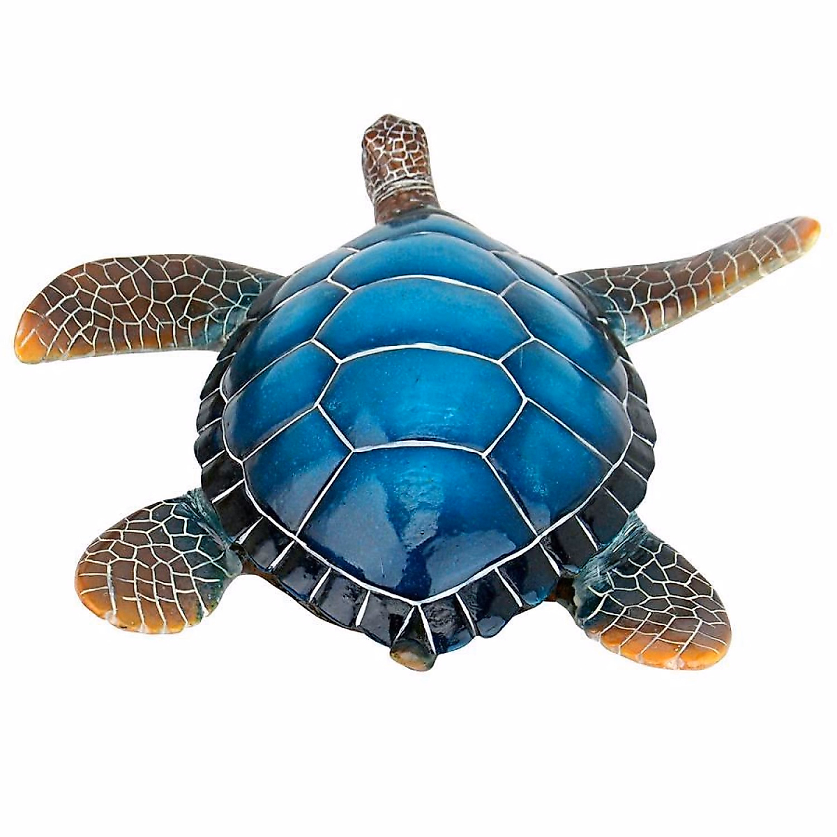 Design Toscano Large Blue SEA Turtle Statue