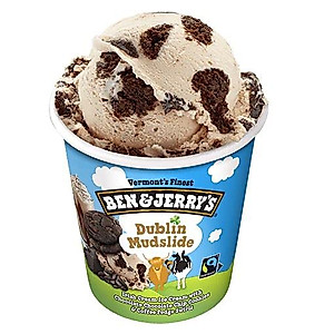 Ben & Jerry's Dublin Mudslide Ice Cream Pint (Pack of 8)