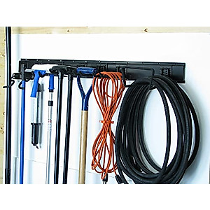 Richelieu Hardware 29009S 9 Piece Garage Storage Kit, Black