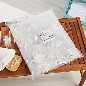 McKesson Plastic Test Tubes - Non-Graduated, Premium-Grade Polypropylene Clear Tubes, Freezeable, Durable Impact Strength - 5 mL, 1000 Count