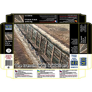 Master Box 35174 - The Trench. WWI & WWII era 1/35 Scale