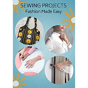 MAROBEE Medium Weight Iron On Fusible Interfacing for Sewing Projects, (40 Inch x 3 Yard) White Non-Woven